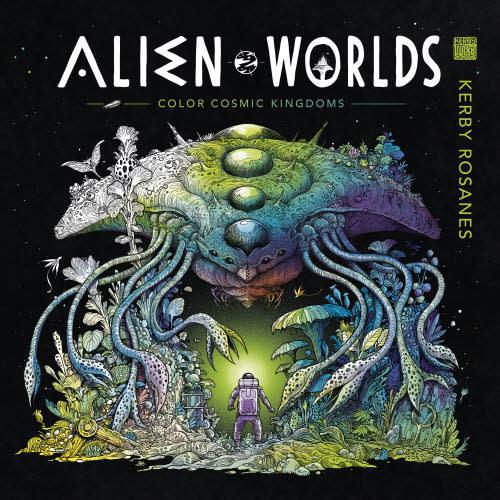 goblincore coloring book finished pages